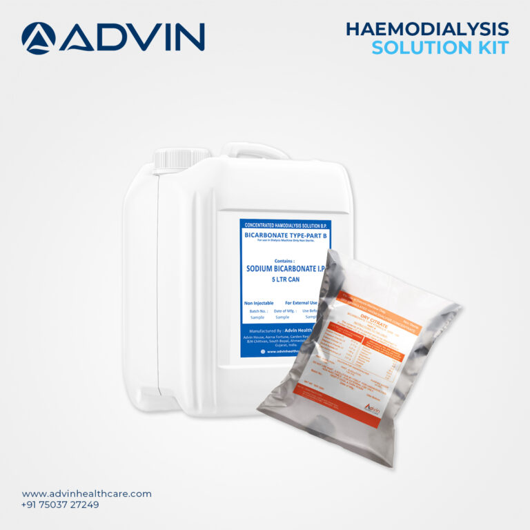 Hemodialysis Solution Kit Manufacturer & Exporter | Sterile Dialysis ...