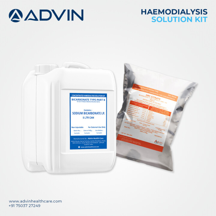 Hemodialysis Solution Kit Manufacturer & Exporter | Sterile Dialysis ...