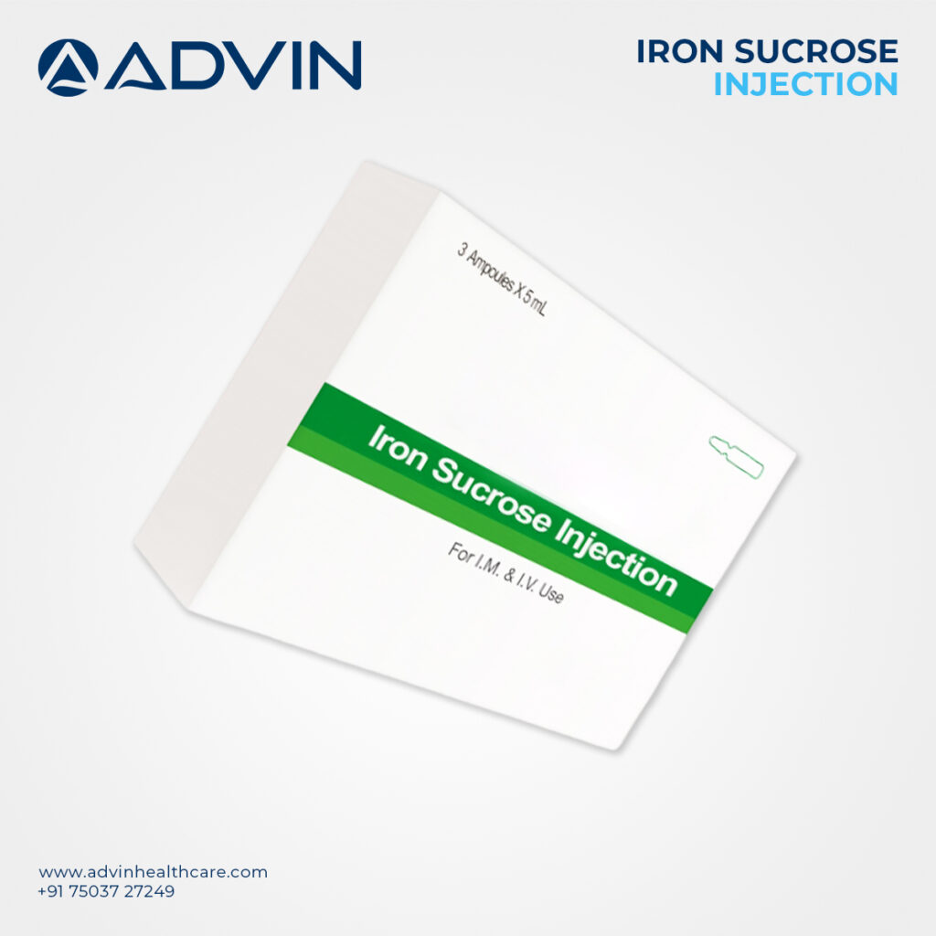 Dialysis Iron Sucrose Injection Manufacturer & Exporter | Anemia ...