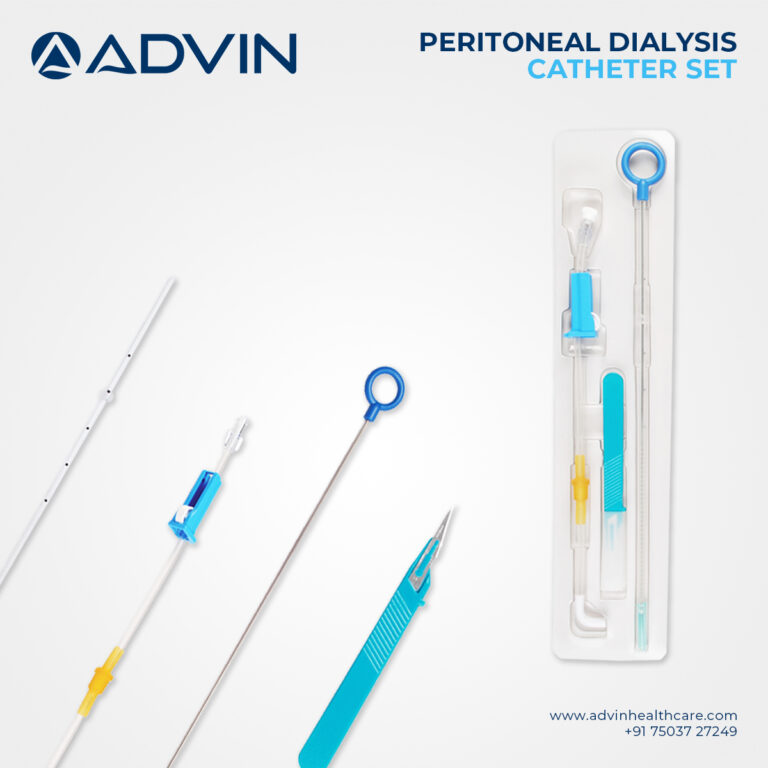 Peritoneal Dialysis Catheter Set Manufacturer & Exporter | Sterile PD Kit